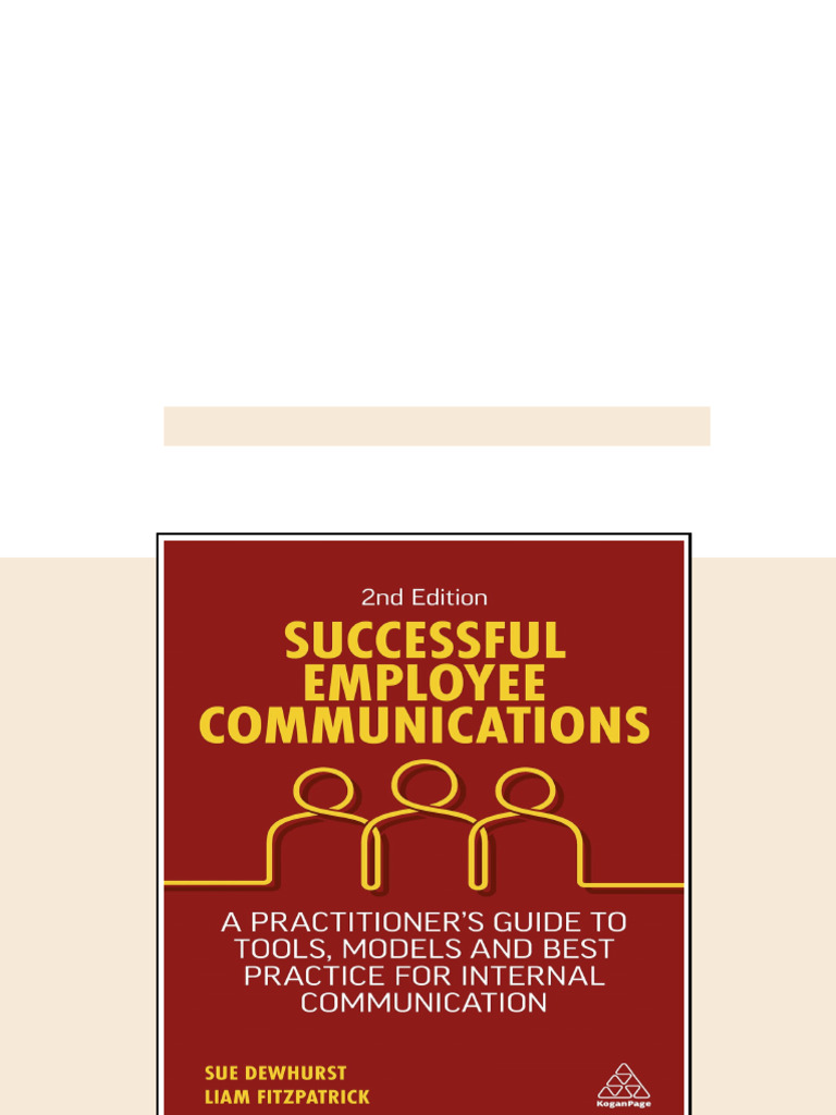 (Ebook) Successful Employee Communications: A Practitioner's Guide to ...