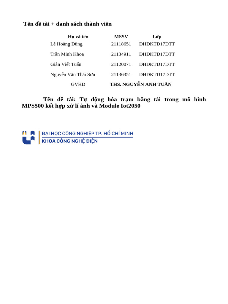 Các ý làm ppt khóa luận | PDF