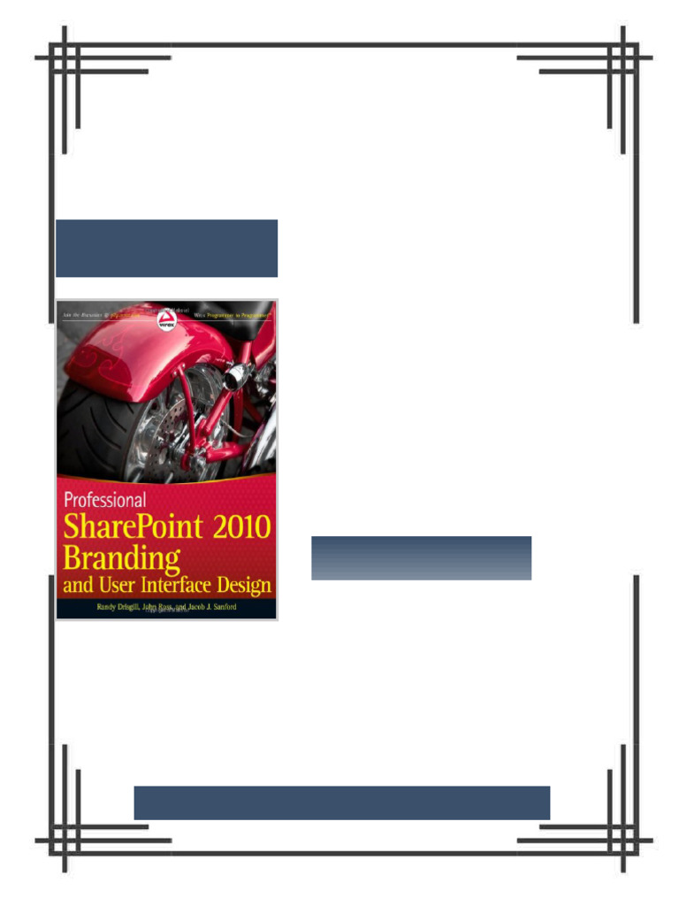Professional SharePoint 2010 Branding and User Interface Design 1st ...