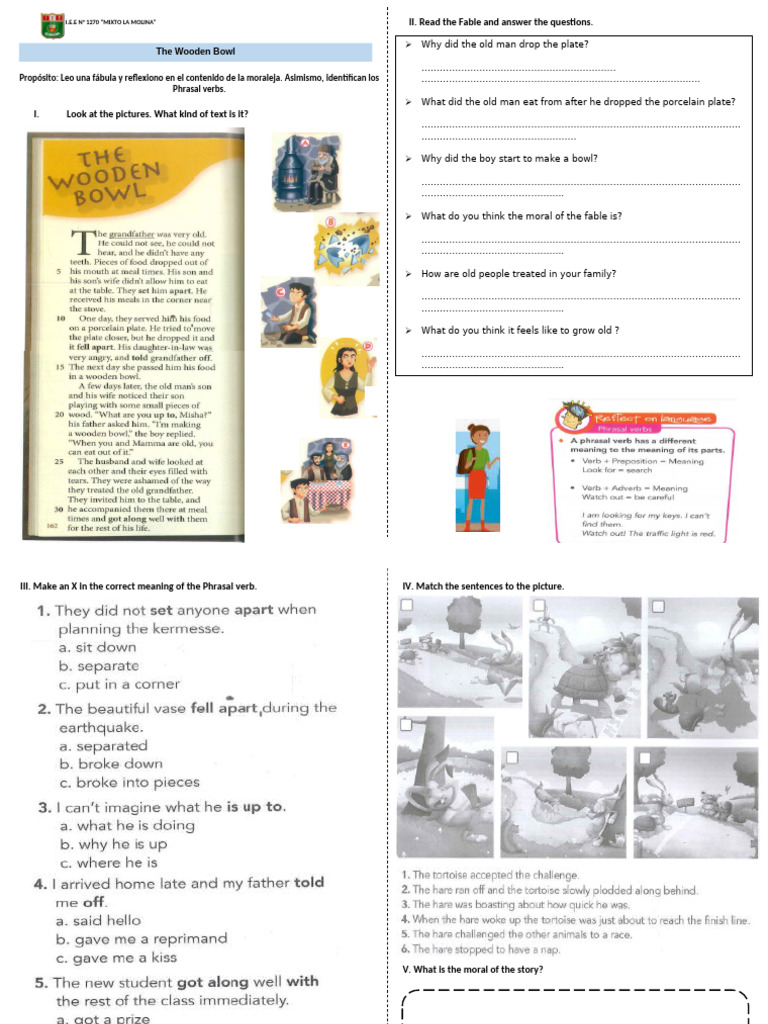 Worksheet 38 | PDF | Semantic Units | Morphology