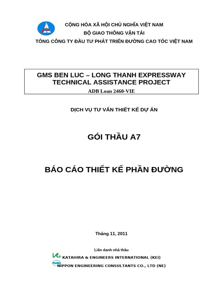A7 Highway Design Report VIE Ver2 (NXPowerLite) | PDF