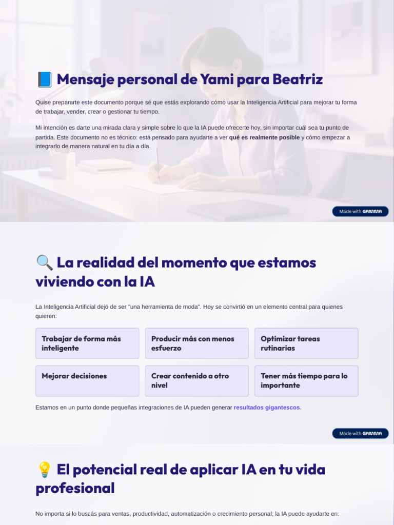 Cómo Integrar IA en Tu Trabajo Diario | PDF | Inteligencia artificial ...