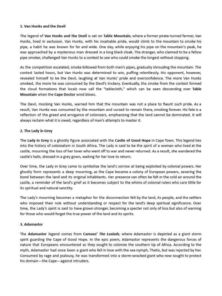 South African Mythology | PDF