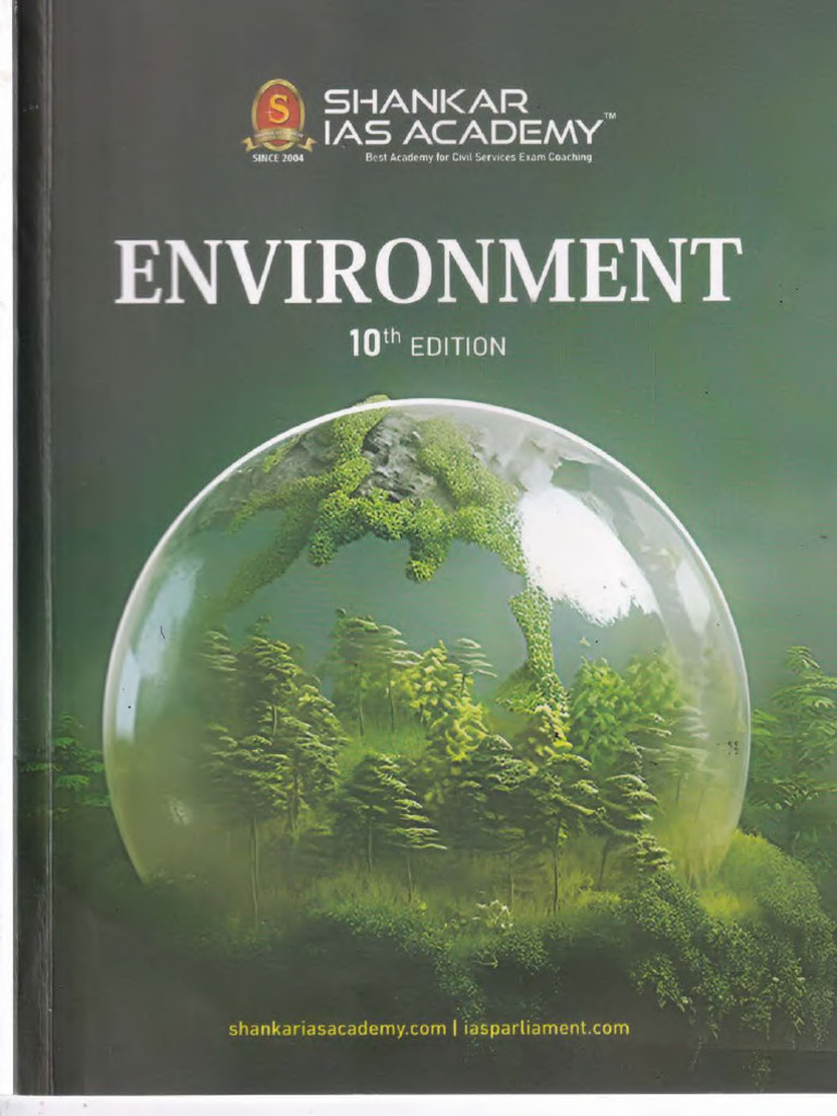 Shankar Ias Environment 10th Edition Freeupsc.org Copy | PDF