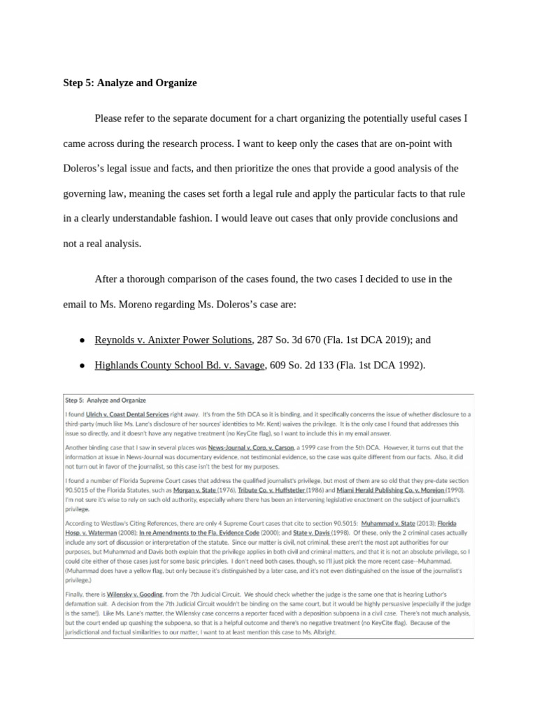 Part I - Step 5 | PDF