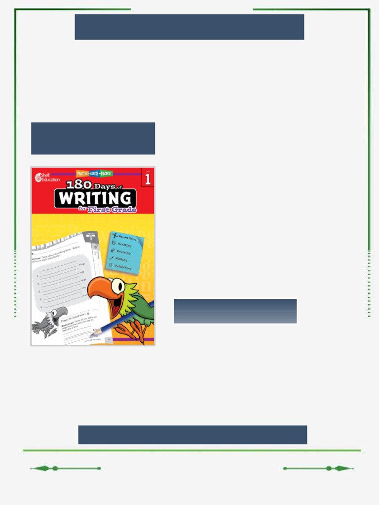 180 Days of Writing for First Grade Practice Assess Diagnose 1st ...