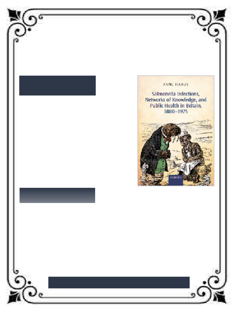 Salmonella Infections Networks of Knowledge and Public Health in ...