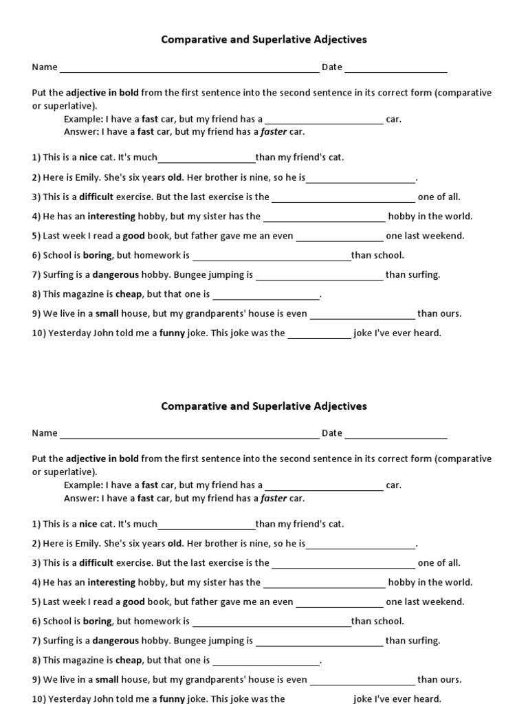 Grammar Practice for Students | PDF | Adjective | Grammar
