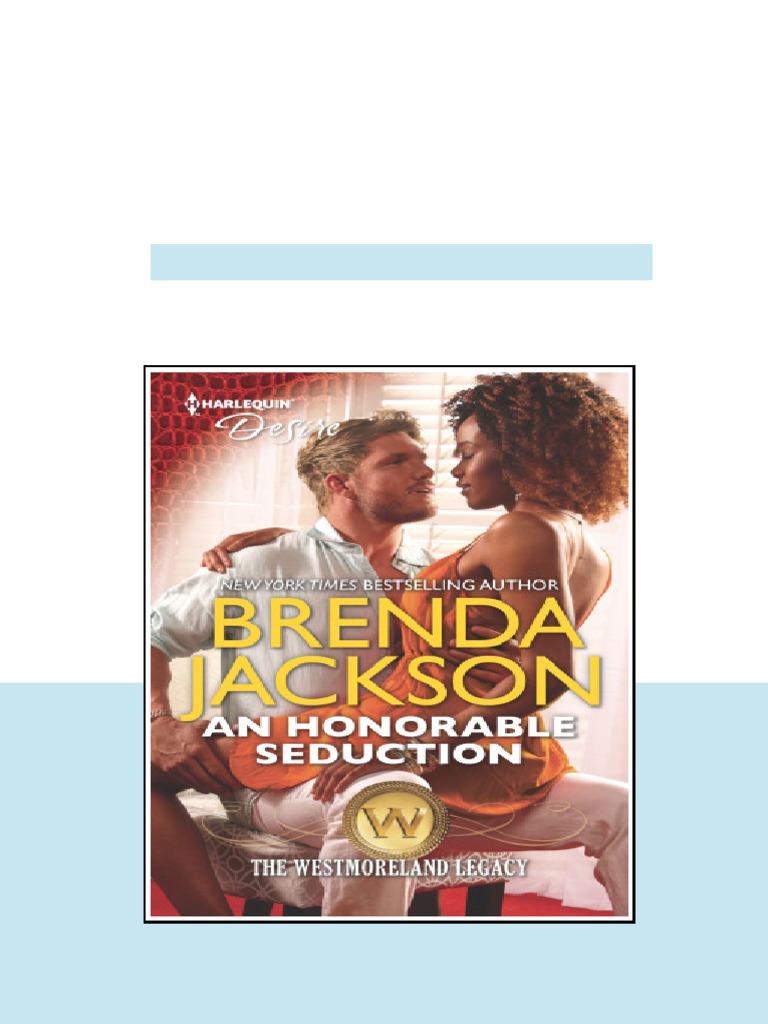 An Honorable Seduction Brenda Jackson digital version 2025 | PDF