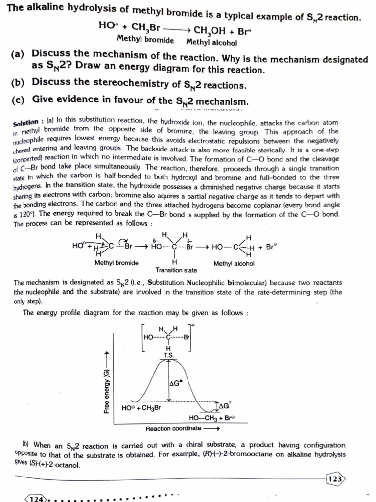 Substitution and Elimination | PDF | Chemical Reactions | Unit Processes