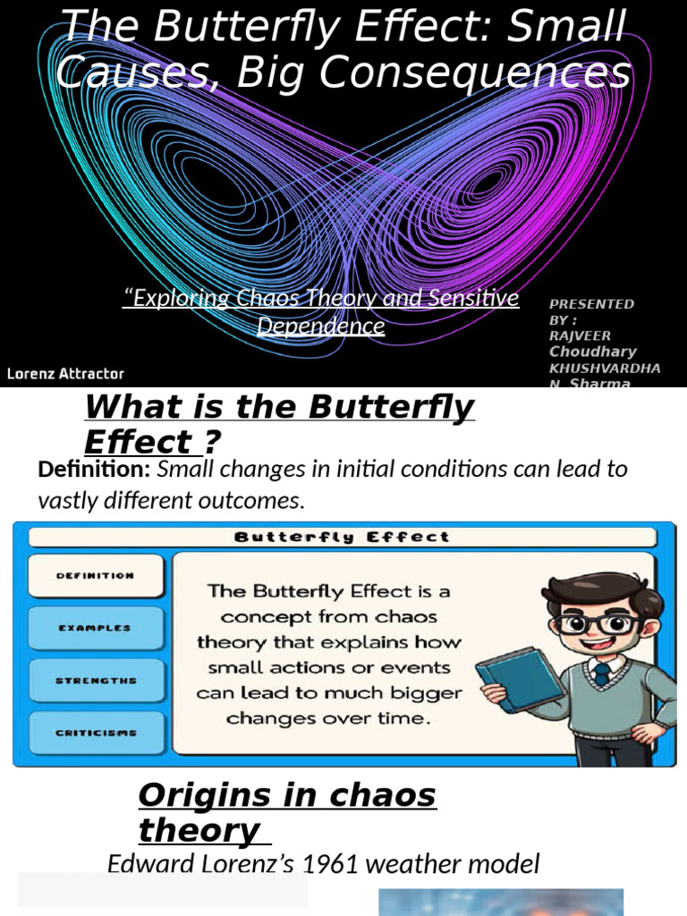 Understanding the Butterfly Effect | PDF | Chaos Theory | Mechanics