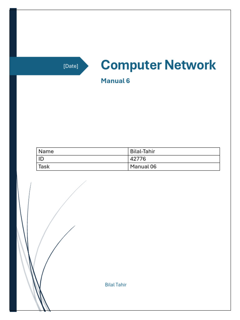 Static Routing Setup for 6 Routers | PDF