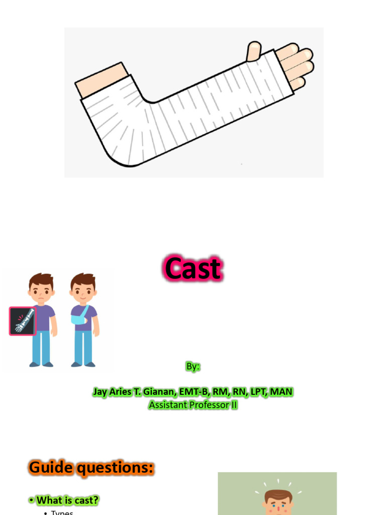 Cast | PDF | Arm | Elbow