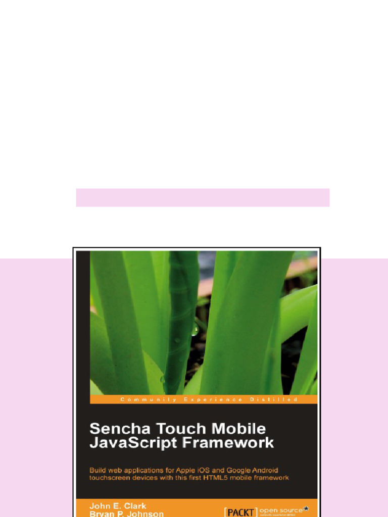 Sencha touch 1 0 mobile JavaScript framework build web applications for ...