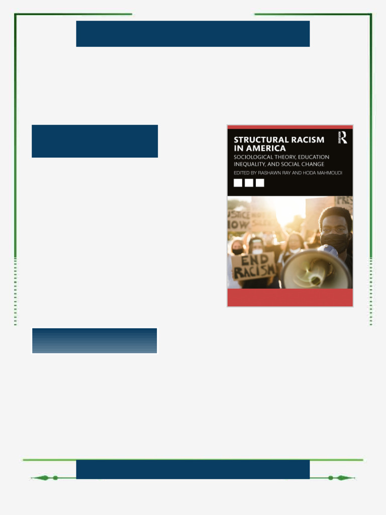 Systemic Racism in America: Sociological Theory, Education Inequality ...