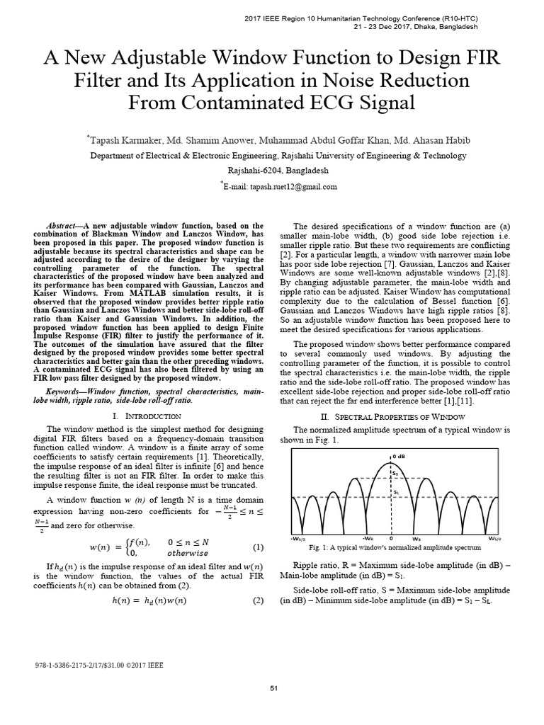 group3 | PDF | Filter (Signal Processing) | Normal Distribution