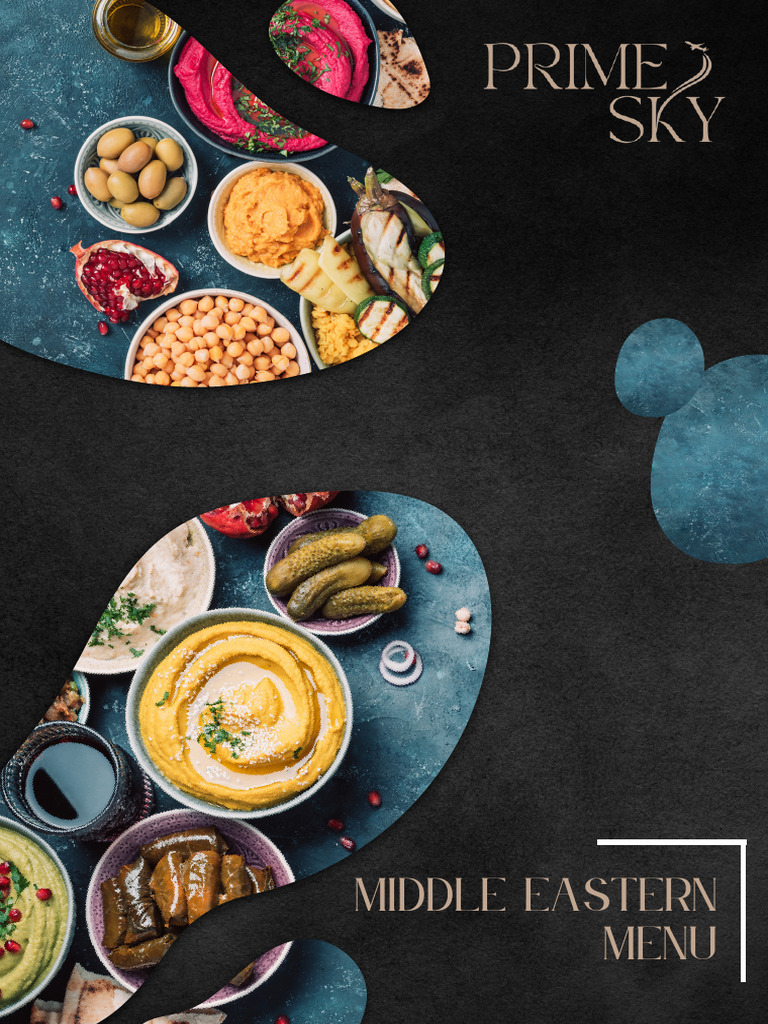 Middle Eastern Menu: Starters & Dishes | PDF