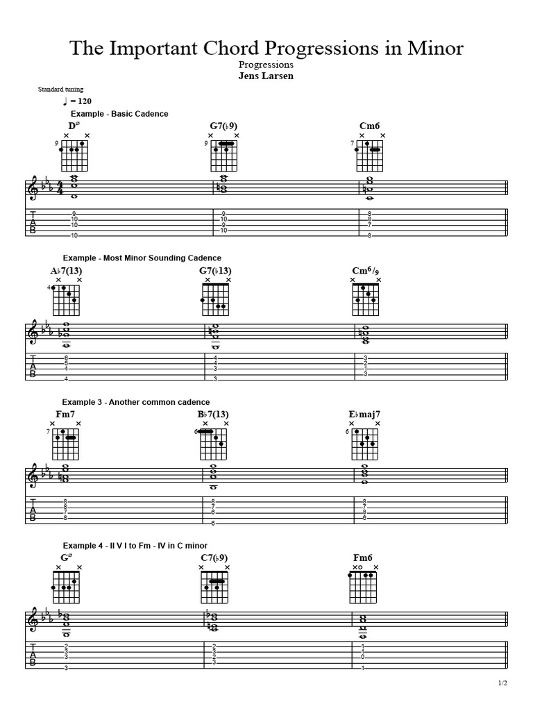 Make It Easy to Learn Jazz Standards Important Chord Progressions in ...