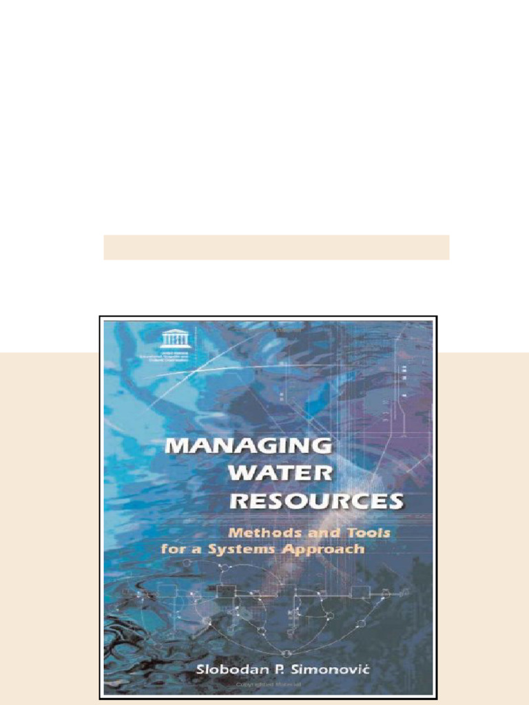 (Ebook) Managing Water Resources: Methods and Tools for a Systems ...