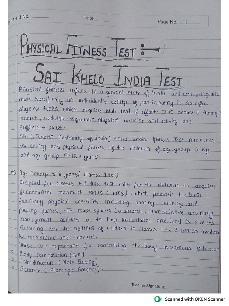Physical education-1 | PDF