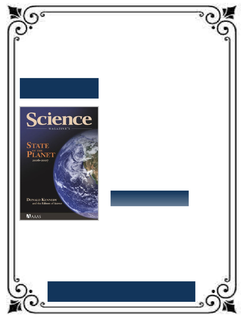 Science Magazine s State of the Planet 2006 2007 1st Edition Donald ...