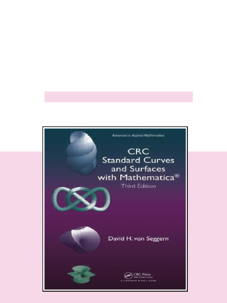 (Ebook) CRC Standard Curves and Surfaces with Mathematica by von ...