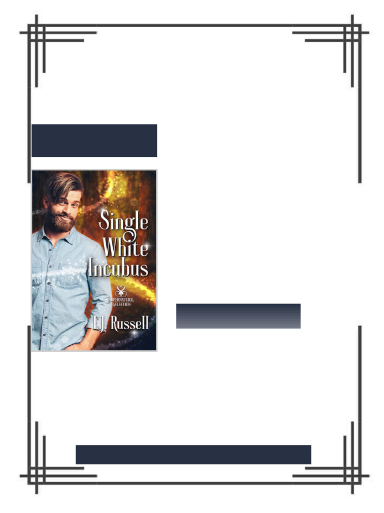 Single White Incubus Supernatural Selection Book 1 A Mythmatched story ...