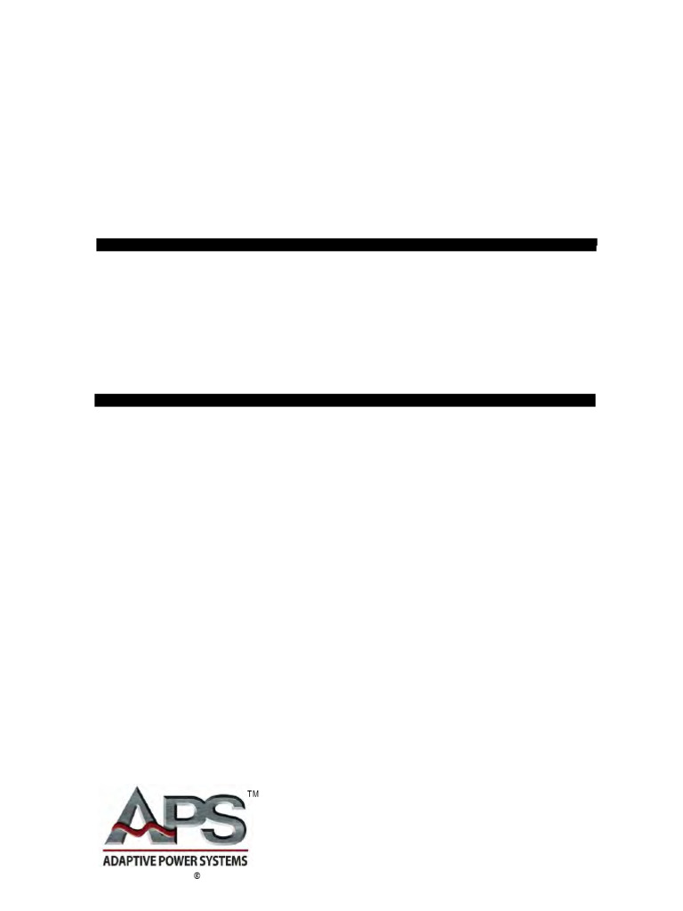 APS1000P Series Operation Manual v3.9 | PDF | Alternating Current ...