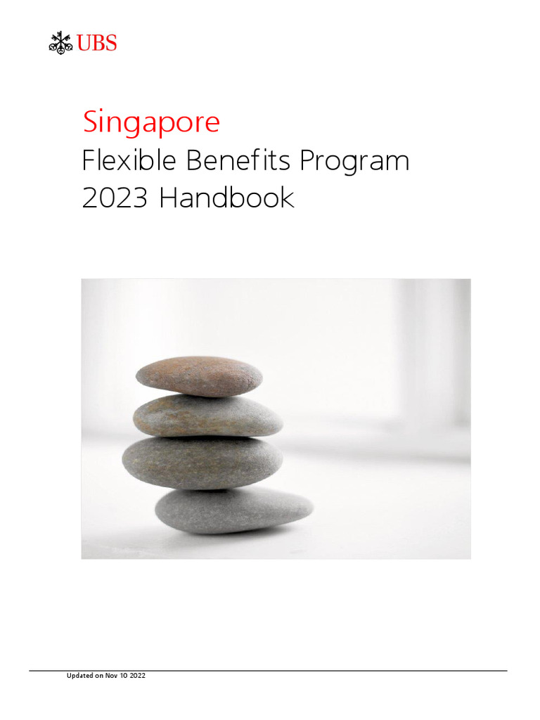Singapore Flexible Benefits Program 2023 | PDF | Employee Benefits ...