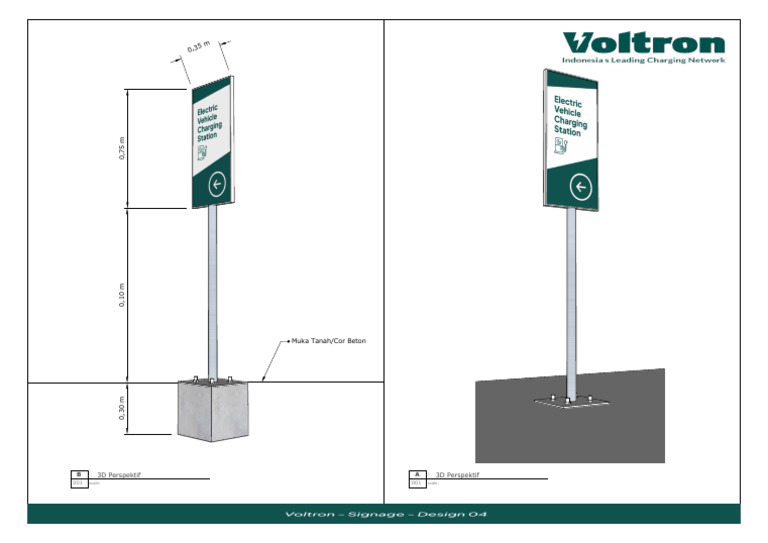 Signage Voltron 3D Pespektif | PDF