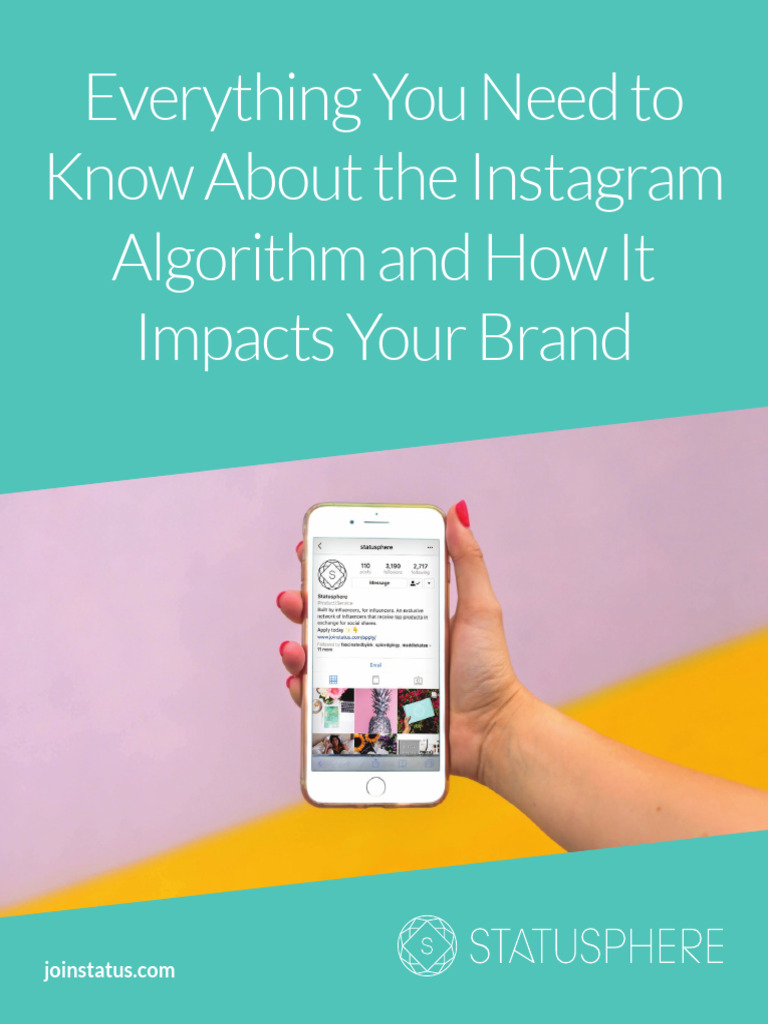 Everything You Need To Know About The Instagram Algorithm | PDF ...