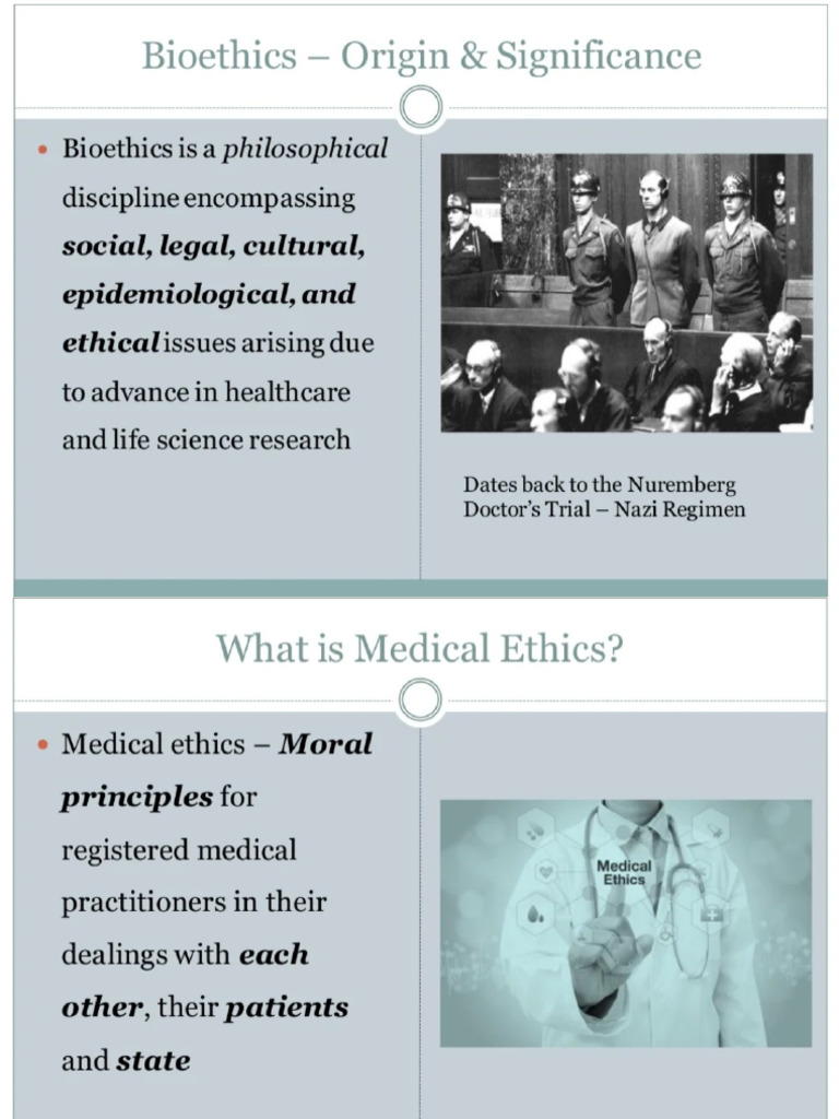 Bioethics | PDF