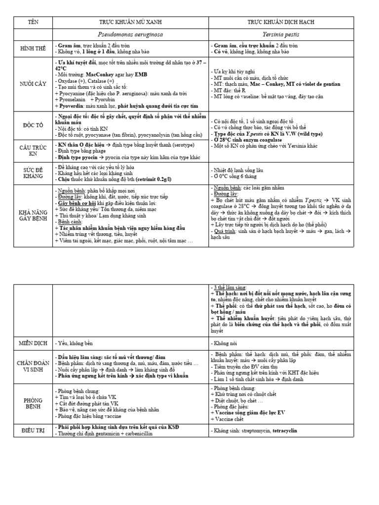 Bài 16+22 Mủ Xanh - Dich Hach | PDF