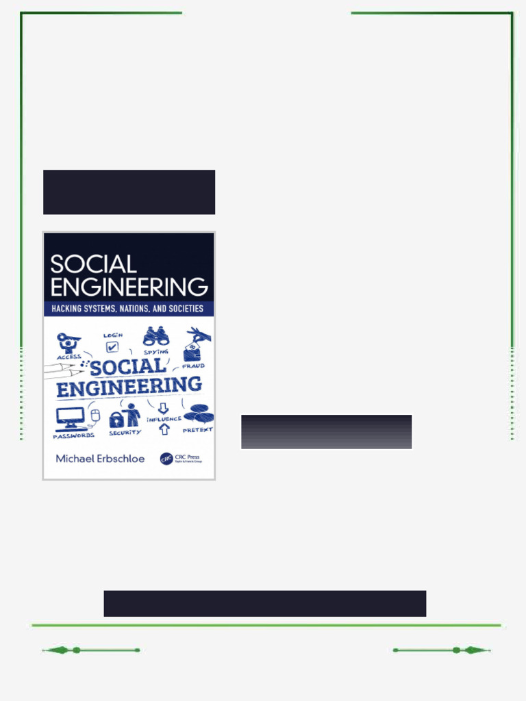 Social Engineering-Hacking Systems, Nations, and Societies 1st Edition ...