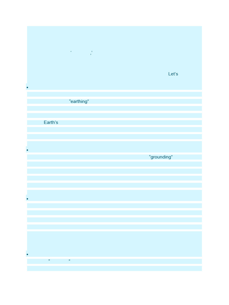 Earthing - Bonding - Grounding | PDF | Electrical Wiring | Electricity