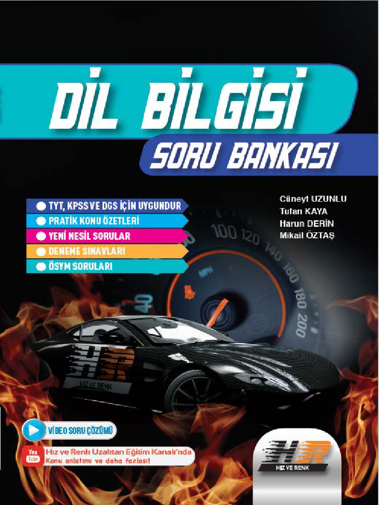 Tyt Di̇l Bi̇lgi̇si̇ Soru Bankasi - Hiz Ve Renk_ornek_241031_124053 | PDF