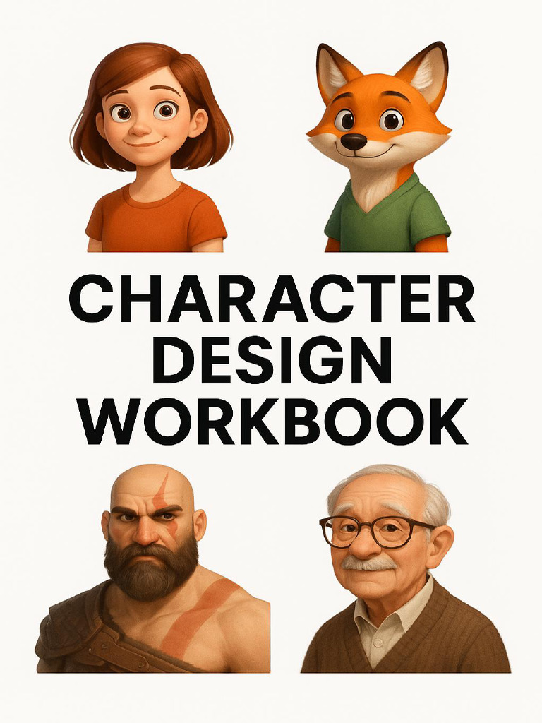 Character Design Workbook-1 | PDF