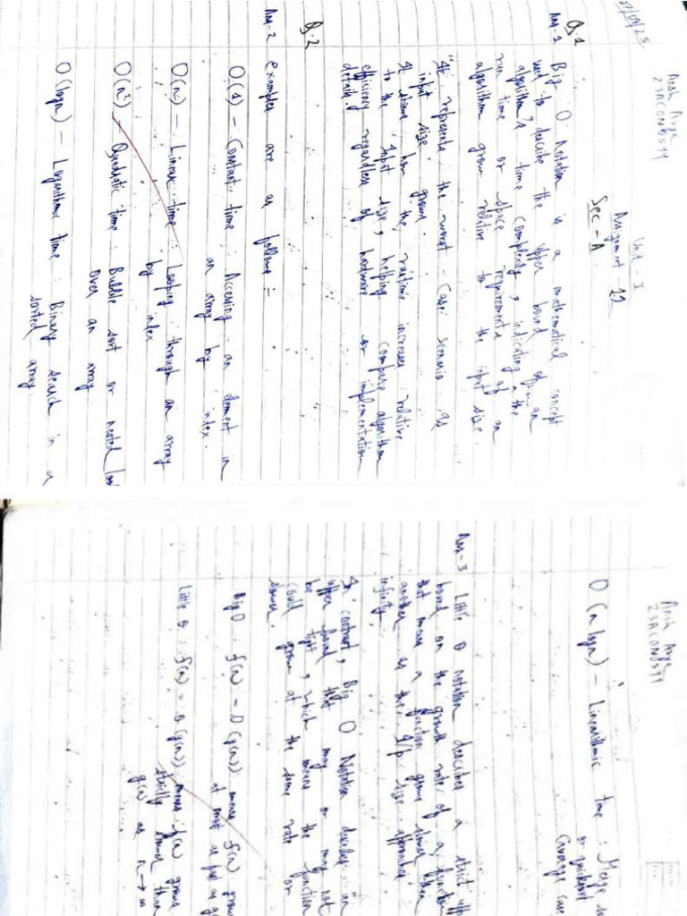 Ansh Arya DAA Assignment 1 | PDF