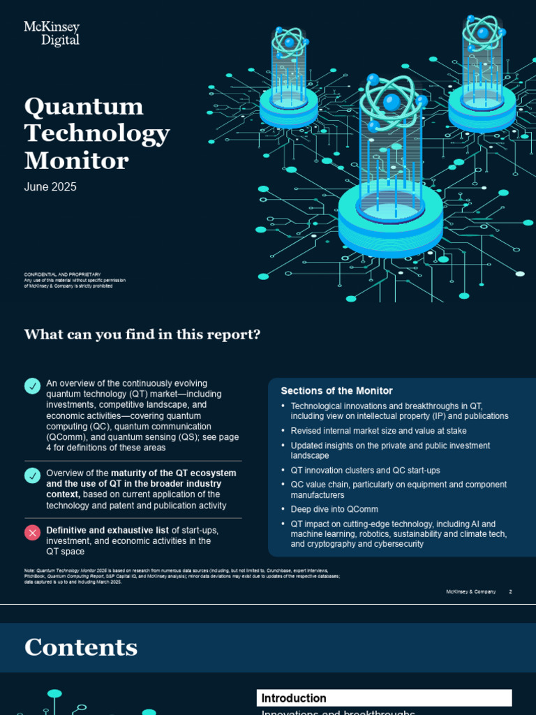 Quantum Monitor 2025 | PDF | Quantum Computing | Theoretical Computer ...