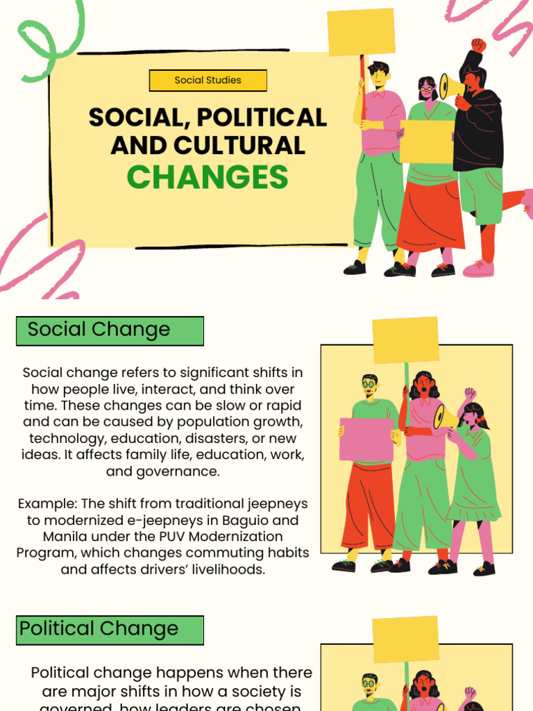 Social, Political, and Cultural Changes | PDF | Philippines
