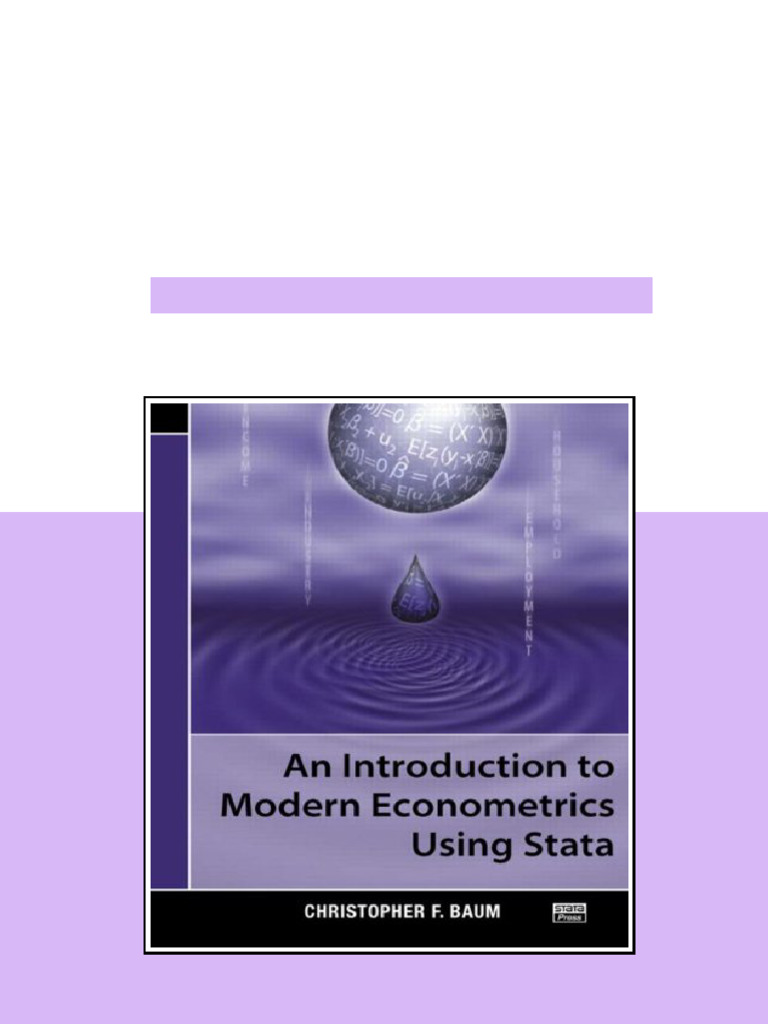 An Introduction to Modern Econometrics Using Stata 1st Edition ...