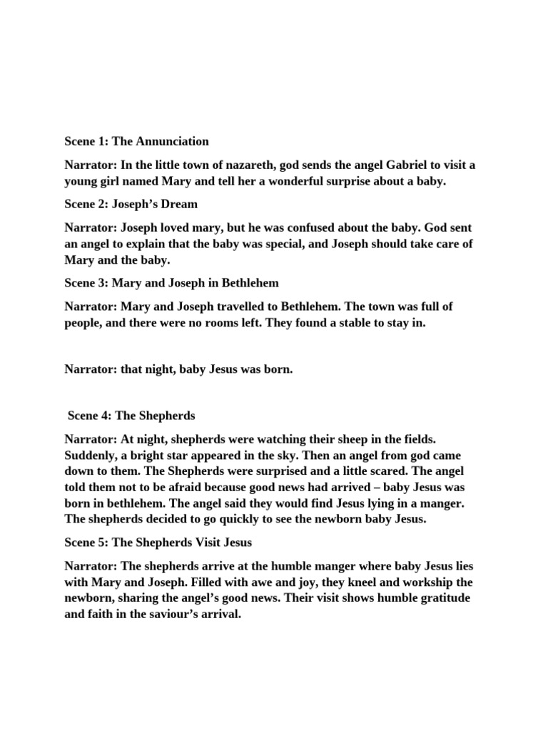 Christmas Skit 2 | PDF