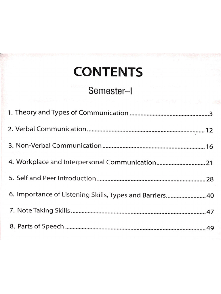 English Language and Communication Skills Book | PDF