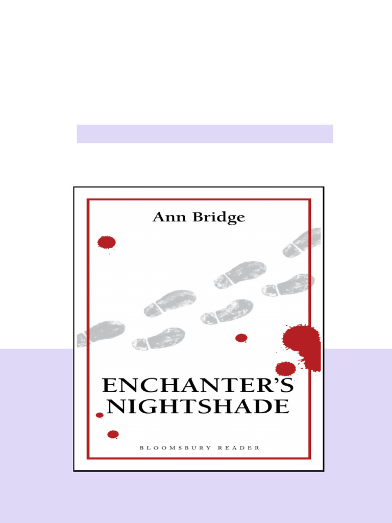 Enchanters Nightshade Bridge Ann Ready to Read | PDF
