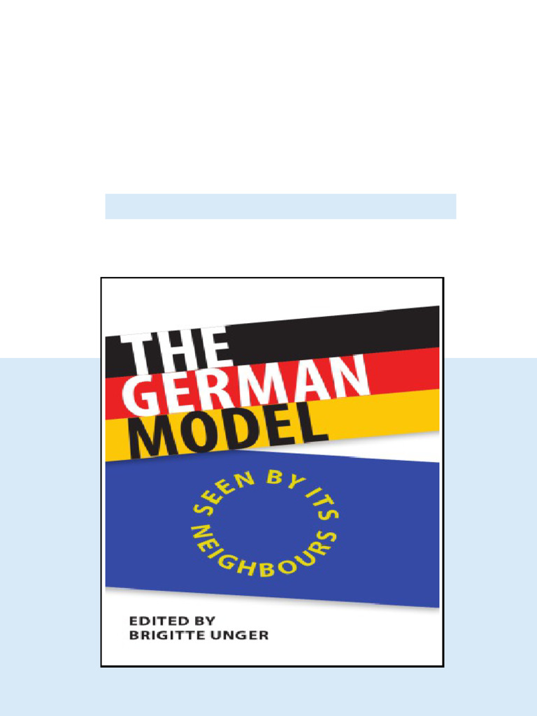 (Ebook) The German Model - Seen by its Neighbours by Brigitte Unger ...