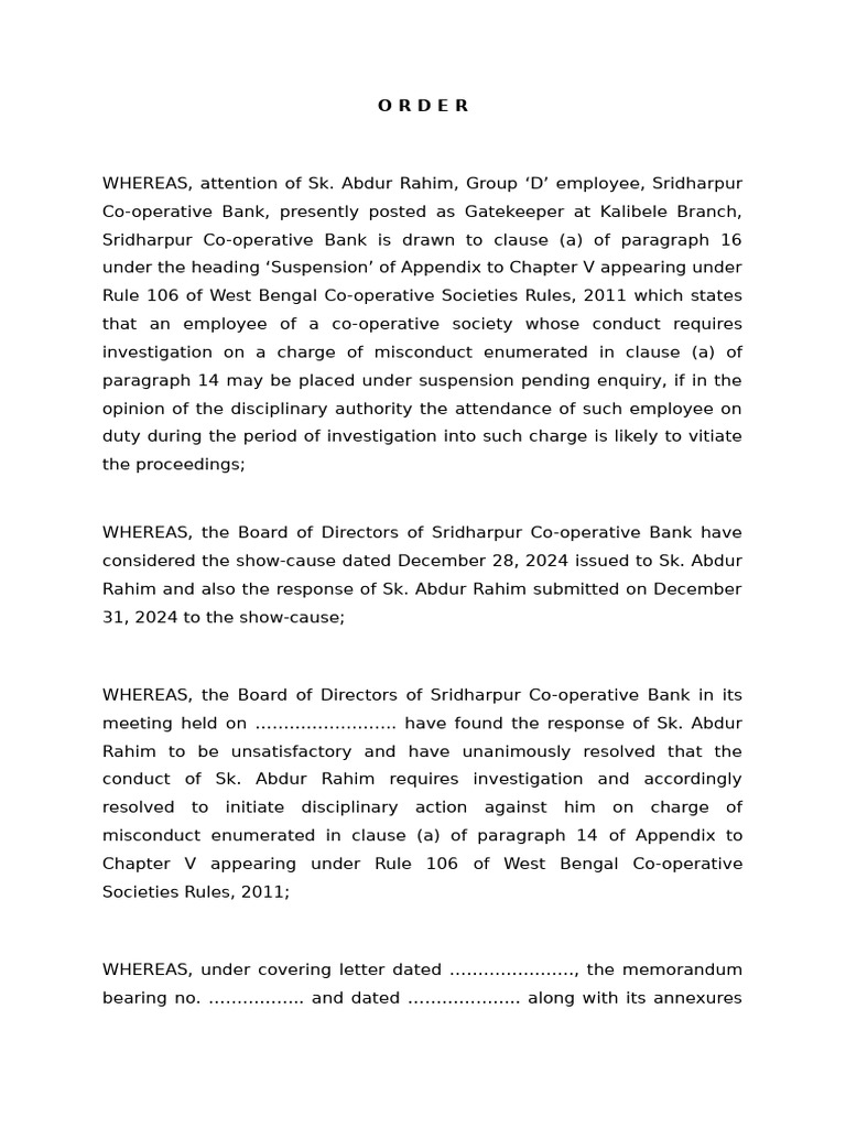Suspension Order Final 2 | PDF | Justice | Crime & Violence