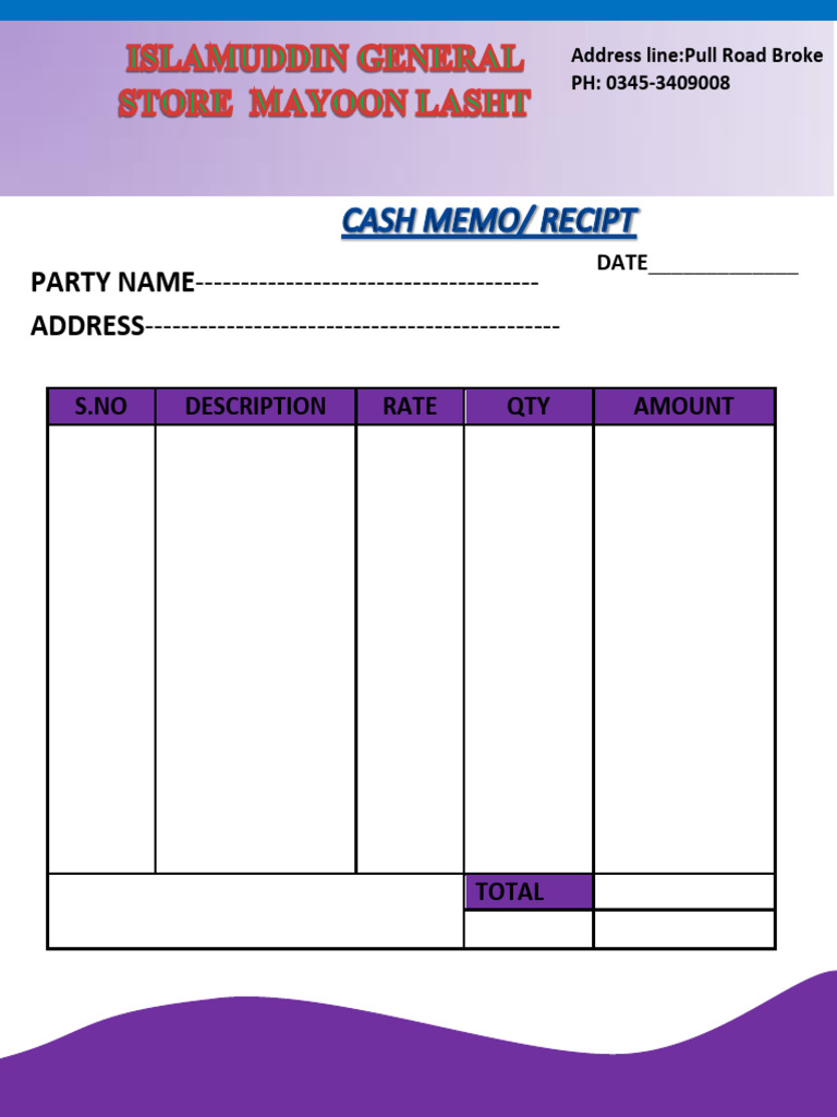 Islamuddin General Store Mayoon Lasht | PDF