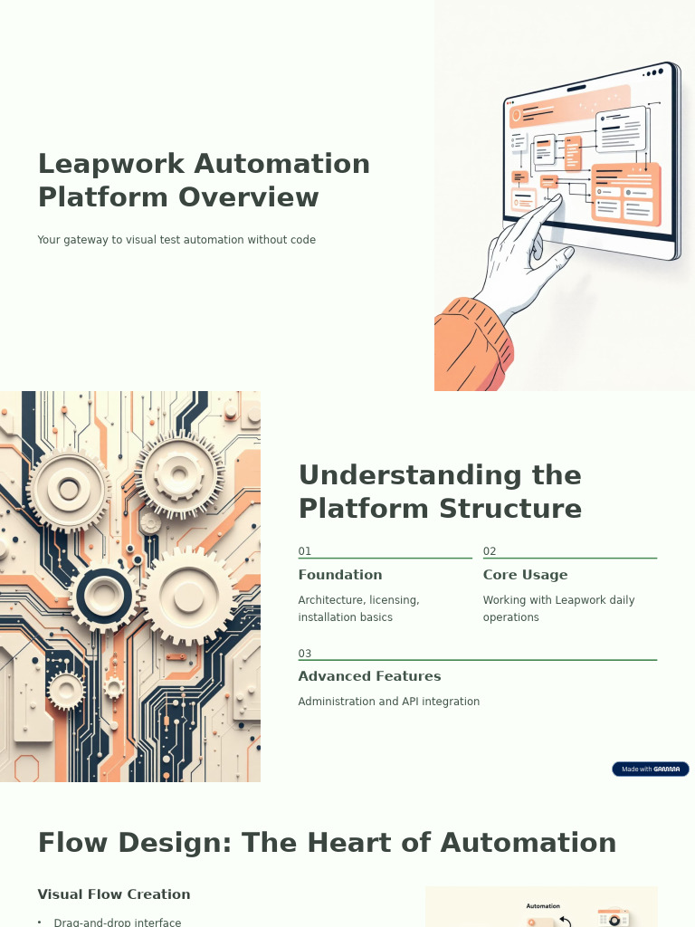 Leapwork Overview | PDF | Automation | Information Science