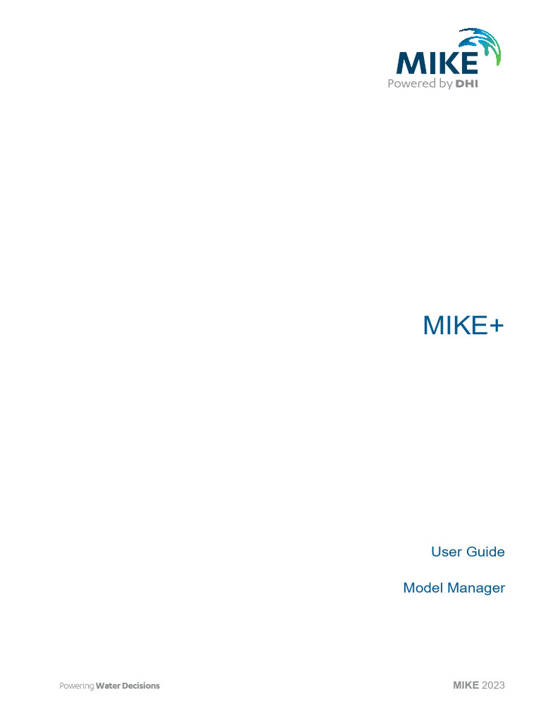 MIKE Plus Model Manager | PDF | Damages | Legal Liability