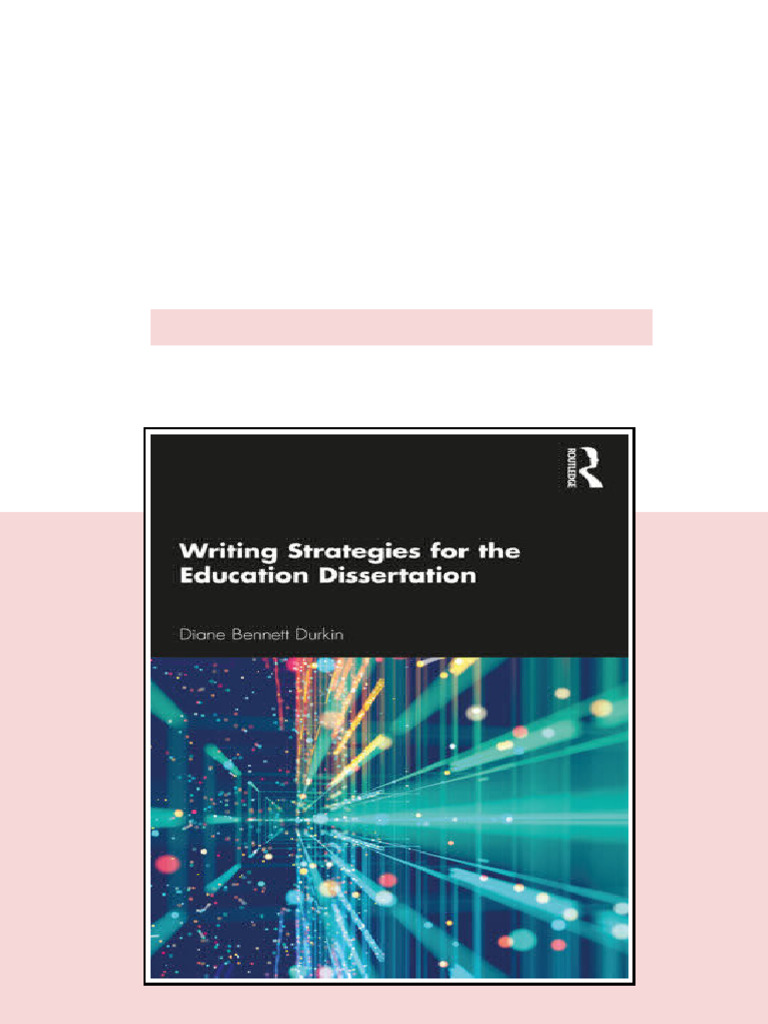 (Ebook) Writing Strategies for the Education Dissertation by Diane ...
